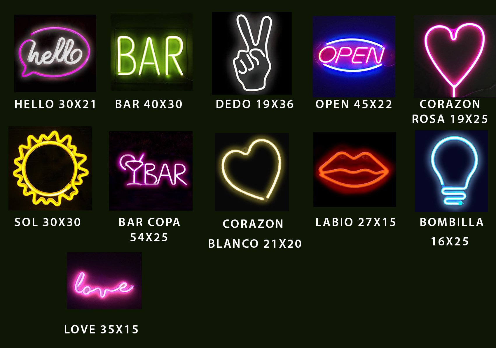 LED NEON - Gráficos Digital